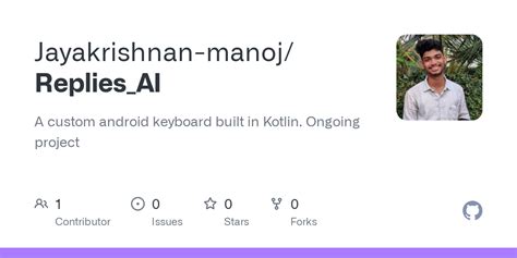 Github Jayakrishnan Manojutilkeyboard