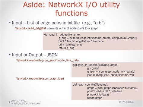 A Fast And Dirty Intro To Networkx And D Ppt Download