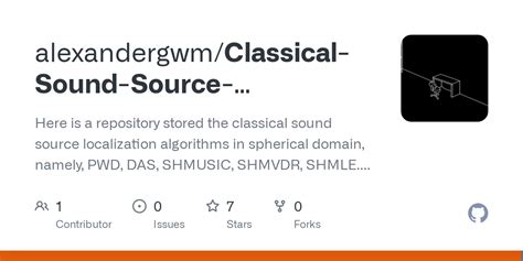 Github Alexandergwmclassical Sound Source Localization Algorithms In