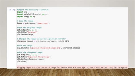 Image Enhancement Techniques Using Opencv Pythonpptx