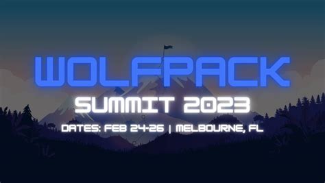 Announcing Wolfpack Summit 2023 Wolfpack