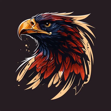 Eagle Head Eagle Logo Symbol Gaming Logo Elegant Element For Brand Eagle Abstract Symbols