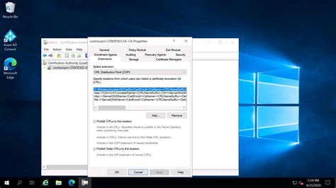 Publish Certificate Services Crl And Ocsp Sites To The Internet Using Azure App Proxy Out Of