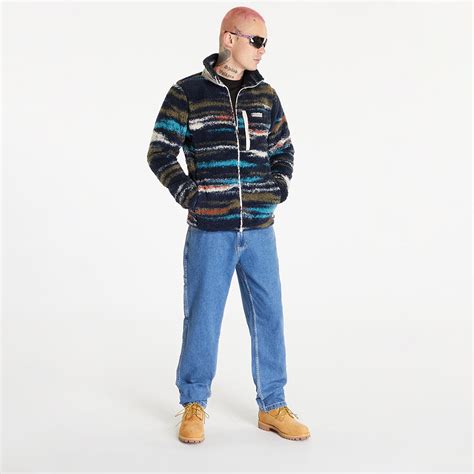 Jackets Columbia Winter Pass™ Print Fleece Full Zip Jacket Collegiate Navy Footshop