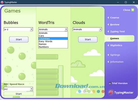 Instructions For Using TypingMaster Pro Software On The Computer