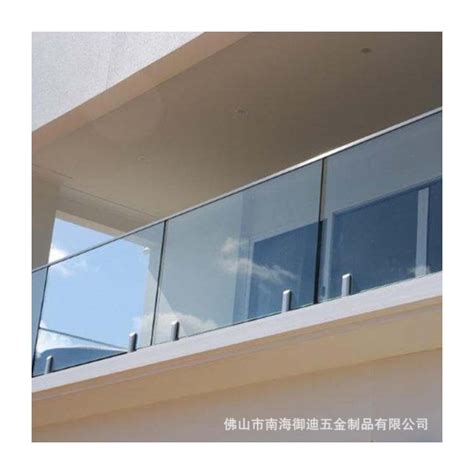 复式楼室外钢化玻璃楼梯走廊护栏 大气玻璃栏板 阿里巴巴
