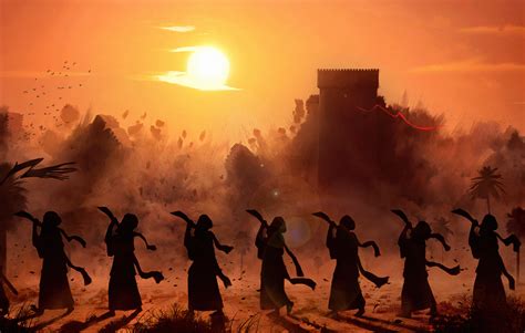 Wall Of Jericho Falling