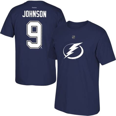 Nhl Tyler Johnson Tampa Bay Lightning Reebok Name And Number T Shirt