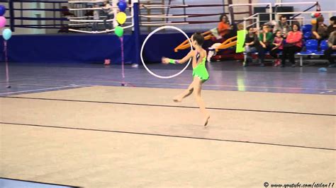 Открытый турнир по худож гимнастике Осенний листопад 9 11 2014 Поспелова Анастасия Youtube