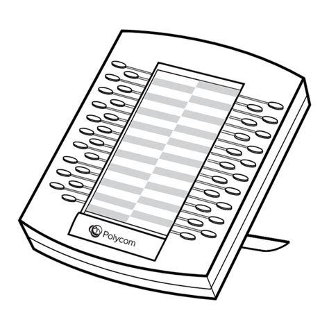 Polycom Vvx Expansion Module Quick Start Manual Pdf Download Manualslib