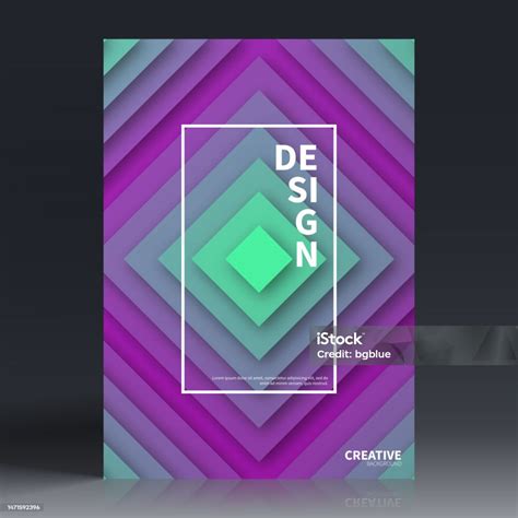 브로셔 템플릿 레이아웃 보라색 표지 디자인 비즈니스 연례 보고서 전단지 잡지 3차원 형태에 대한 스톡 벡터 아트 및 기타 이미지 3차원 형태 가리기 과녁 Istock