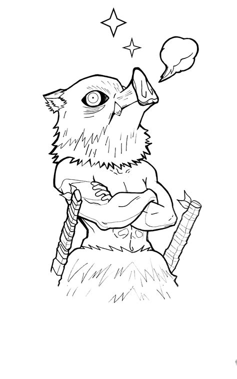 Inosuke Drawing
