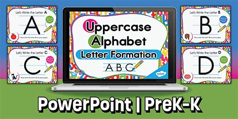 Uppercase Alphabet Letter Formation Powerpoint For Prek K