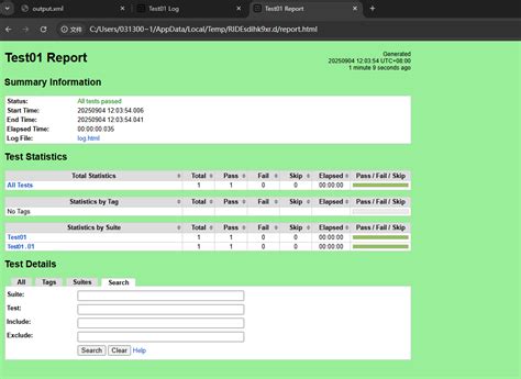 Robot Framework【使用篇】01：第一个robot Framewokr自动化用例【打印hello World】 Csdn博客