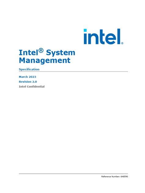 Intel System Management Specification Rev2p0 Pdf Computer Network Intel System Management Specification Rev2p0 Pdf Computer Network