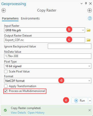 How To Convert A GRIB File To NetCDF While Preserving Variables In ArcGIS Pro