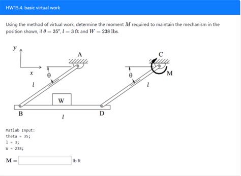 using the method of virtual work determine