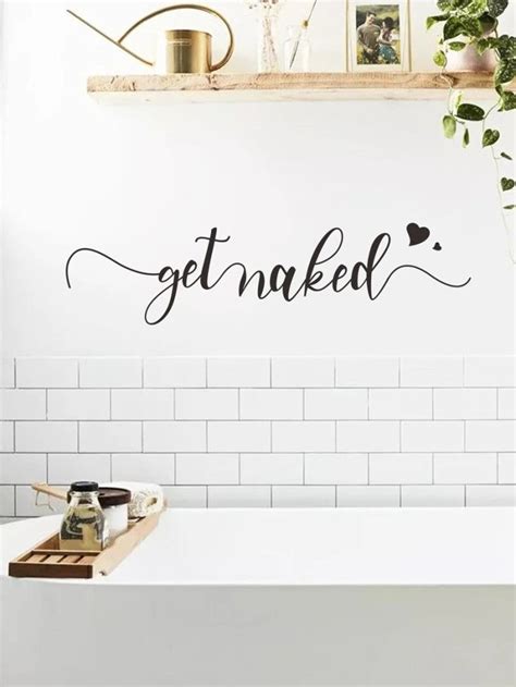 Get Naked Wall Sticker BARTER HUTT