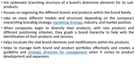 Brand Mangement Topic Brand Architecture And Brand Hierarchy Pptx