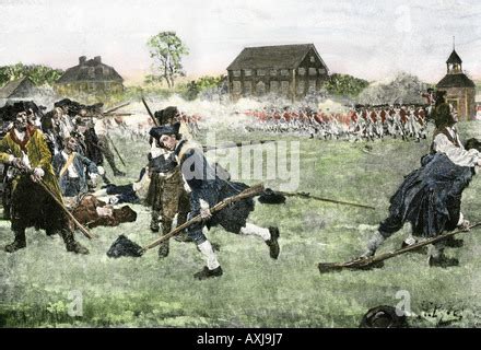 The Battle Of Lexington April 19 1775 First Shots Of The American War