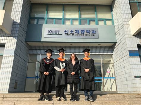 20190215 2019년도 학위수여식 Gallery 카이스트 조은애 교수님 Ecsm 연구실