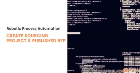 Create Sourcing Project And Published Rfp Featsystems Video Portal