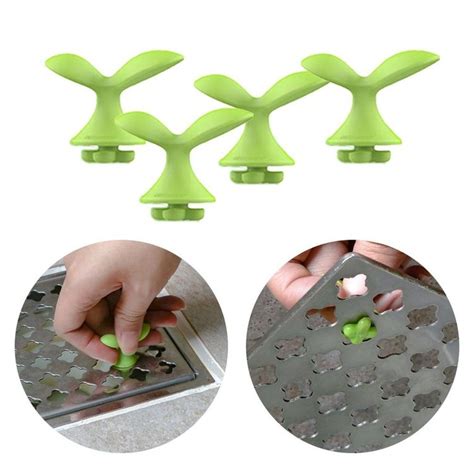 새싹모양 N3011bfbf34 배수구손잡이 4p 배수망집게 하수구집게 홈플러스 택배배송