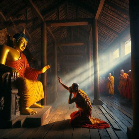 Ai Creatives Thailand เมื่อพระพุทธเจ้าใกล้จะปรินิพพานพระอานนท์ร้องให้เส