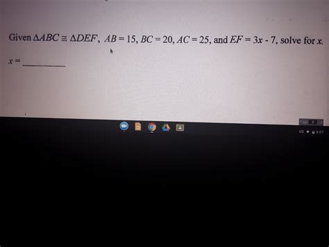 Answered Given Aabc Adef Ab 15 Bc 20 Ac Bartleby
