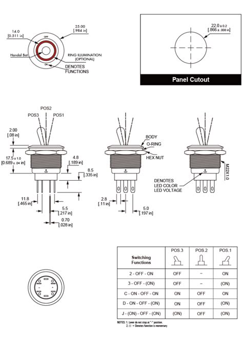 Waterproof Toggle Switch For Light Boat Car Led Options