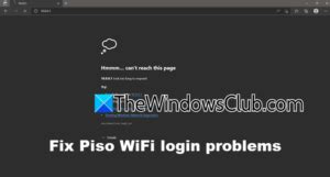 How To Fix Piso WiFi Login Problems Quickly