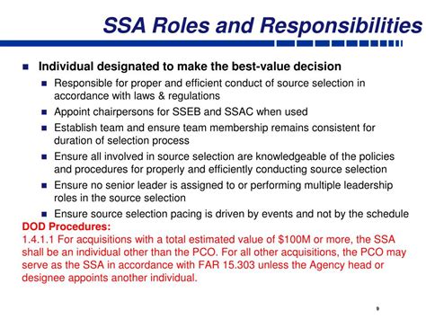 Ppt Department Of Defense Source Selection Procedures Powerpoint