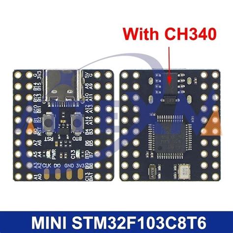 Mini STM32F103C8T6 CH340 STM32F103 Development Board Microcontroller
