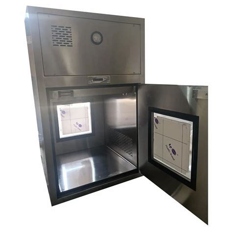 Ss 304 Rectangular L Shape Dynamic Pass Box For Laboratories Size 900x900x900 At Rs 95000 In
