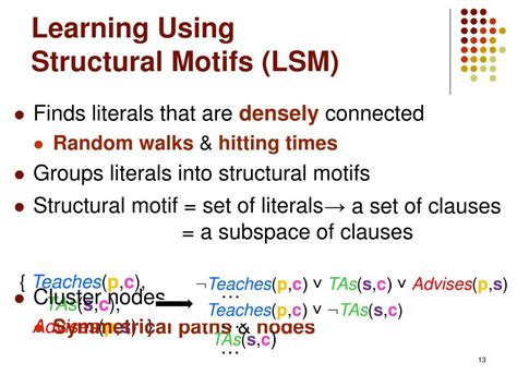 Ppt Learning Markov Logic Networks Using Structural Motifs Powerpoint