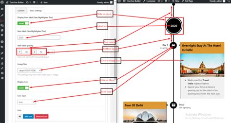 Timeline Builder Advanced Settings Customize Your Timelines