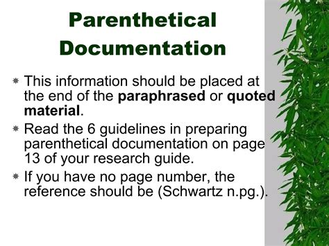Paraphrasing Quotes Ppt