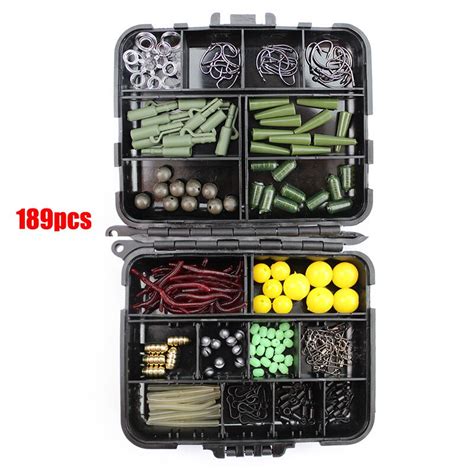 160pcsbox Fishing Accessories Kit Including Jig H Vicedeal