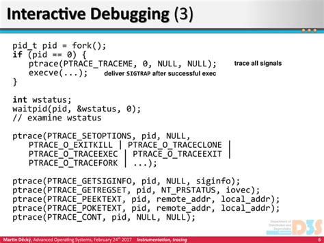 Code Instrumentation Dynamic Tracing Ppt