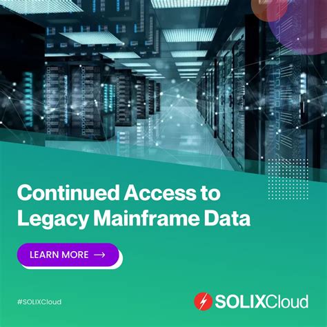 Solix Technologies Inc On Linkedin Accelerate Ibm Zseries Mainframe Modernization Solixcloud