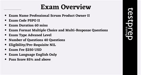 Professional Scrum Product Owner Ii Pspo Ii Testprep Training Tutorials