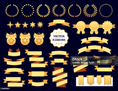 리본 프레임 스티커 라벨 장식 디자인 요소의 벡터 컬렉션 선물과 액세서리의 일러스트레이션 크리스마스 스티커 및 장식 레이블 배지