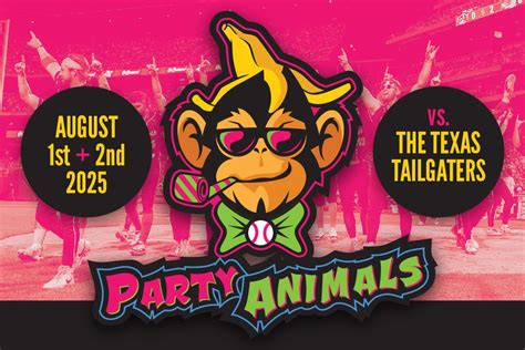 Banana Ball World Tour 2025 Party Animals Vs Texas Tailgaters Chs Field
