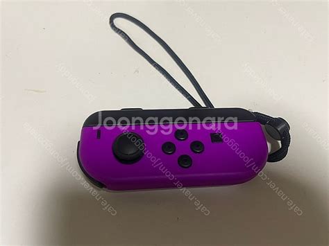 3만 무료배송 닌텐도 스위치 조이콘 L 왼쪽 보라색 Wii 중고나라