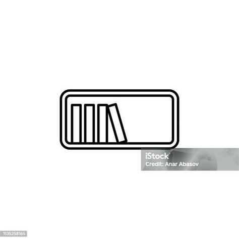 책장 아이콘입니다 개요 가구 아이콘의 요소입니다 웹 사이트 디자인 및 개발 앱 개발을 위한 얇은 라인 아이콘 프리미엄 아이콘