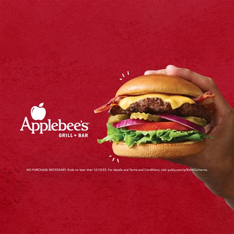Applebees Grill Bar Applebees November 2023 Campaign