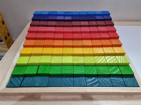 Large Stepped Counting Blocks Hobbies And Toys Toys And Games On Carousell