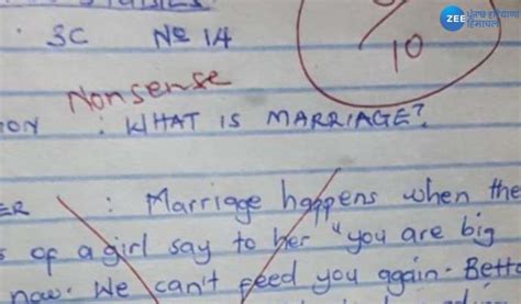 Viral news ਵਆਹ ਕ ਹਦ ਹ ਵਦਆਰਥ ਵਲ ਦਤ ਗਆ ਅਜਬ ਜਵਬ ਸਣ ਲਕ ਹਏ ਹਰਨ