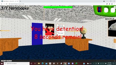 Baldis Basics Only 1 Item Slot Youtube