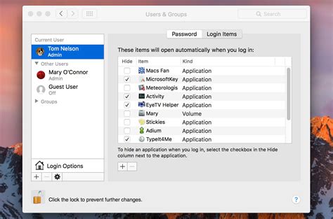 how to add startup items to your mac